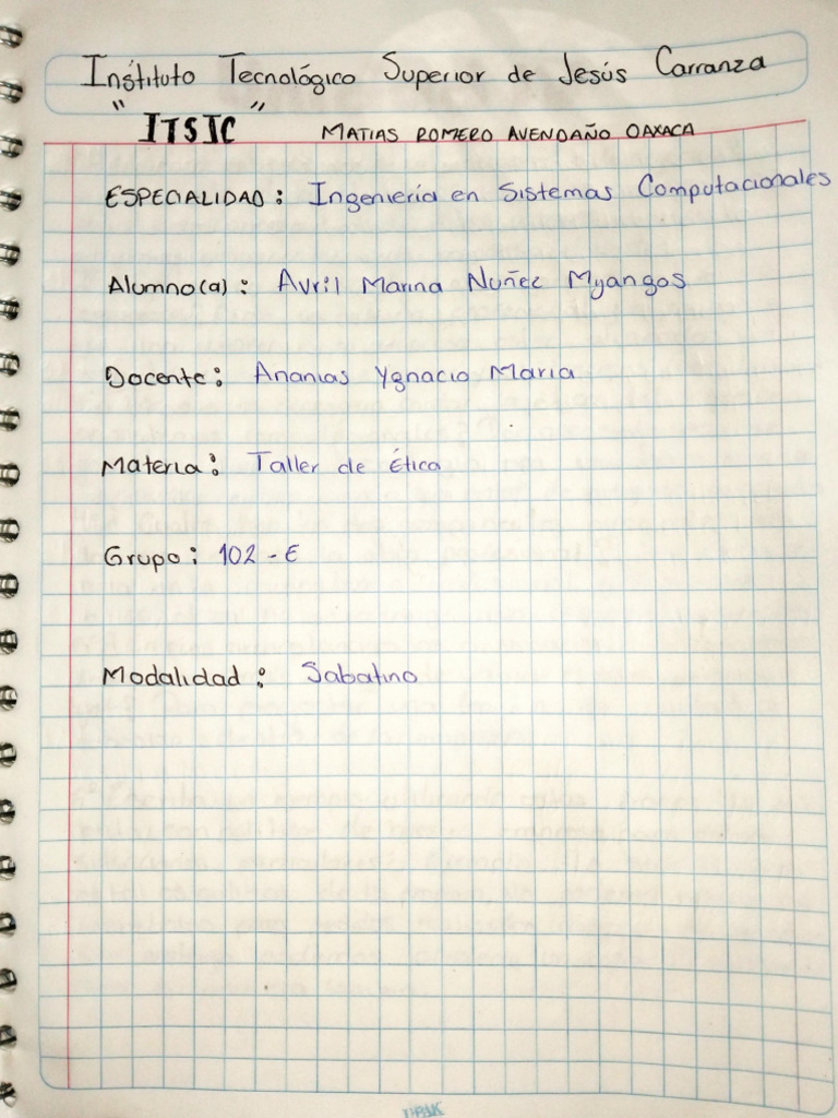 Unidad IV - AVRIL MARINA NUÑEZ MIJANGOS | PDF