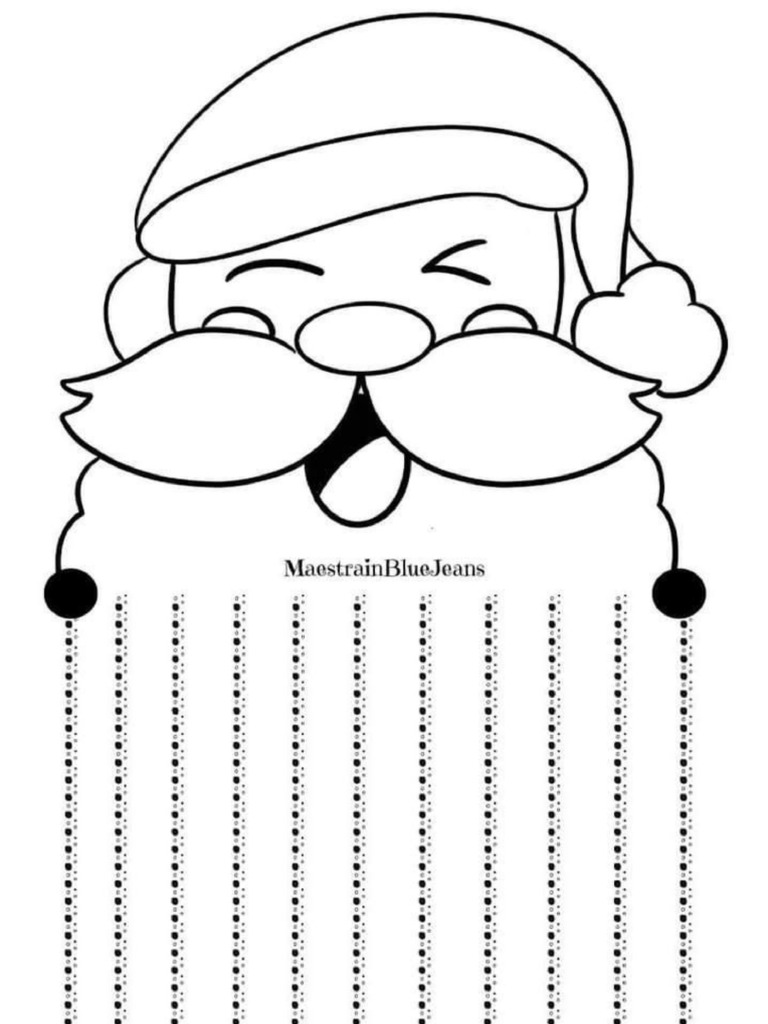 santa for paint | PDF