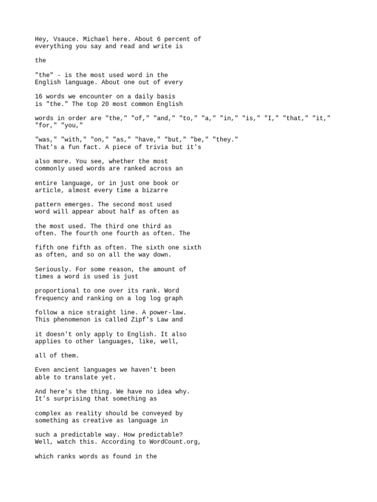 The Zipf Mystery | PDF