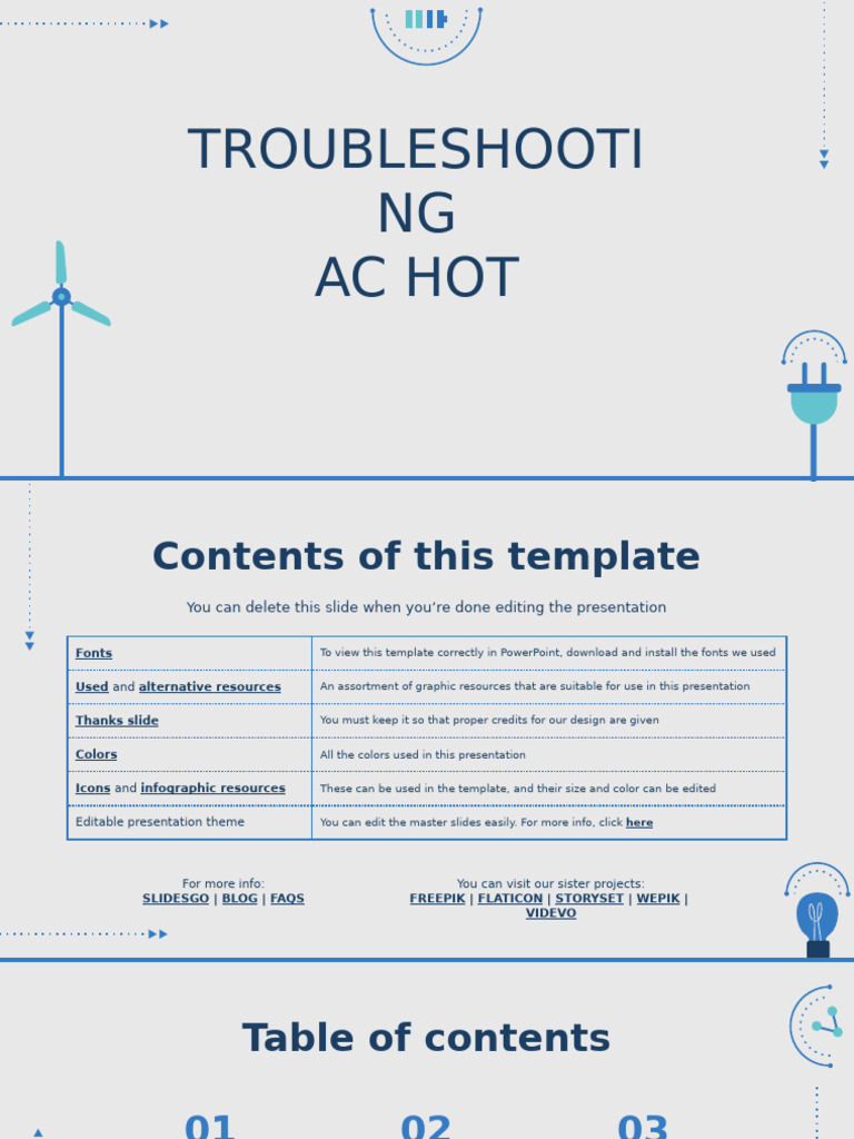 Wind Turbine Maintenance Business Plan by Slidesgo | PDF | Marketing ...