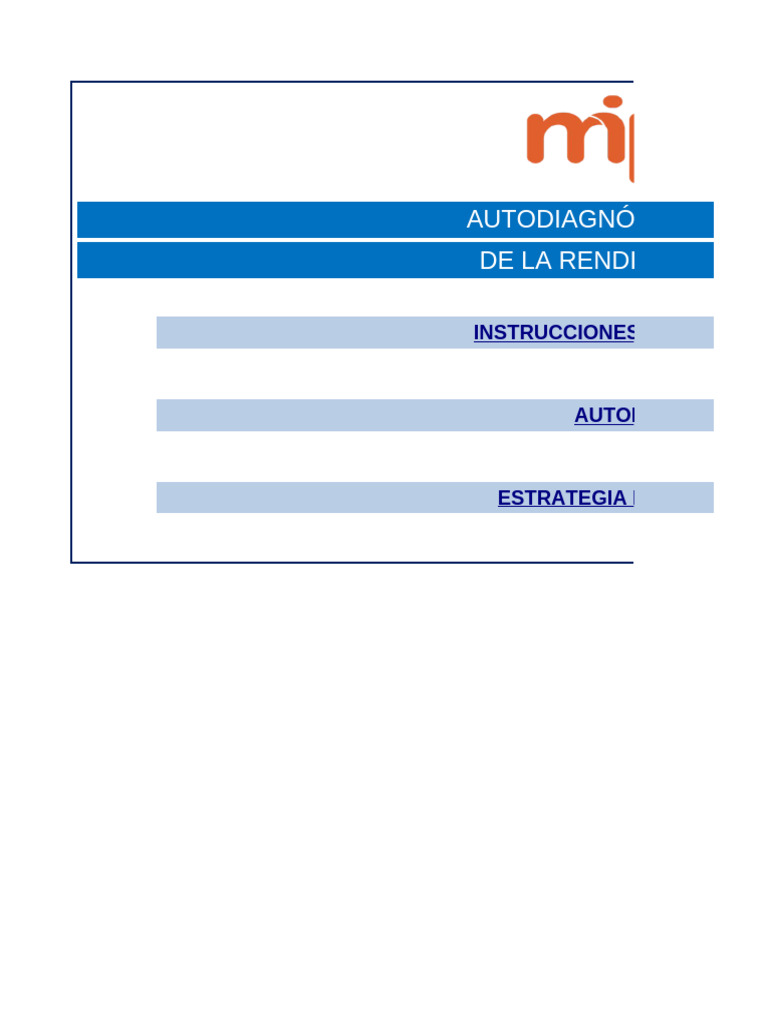 Plan de Accion y Autodiagnostico PRDC Version Cigd | PDF ...