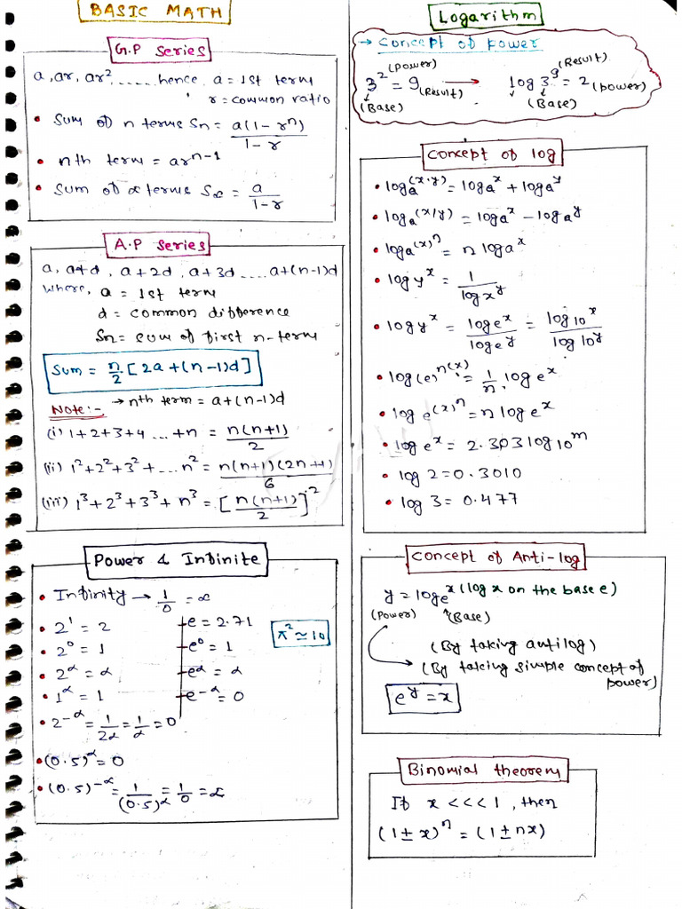 11th Physics Short Notes Handwritten Cyannotes | PDF | Geometric ...