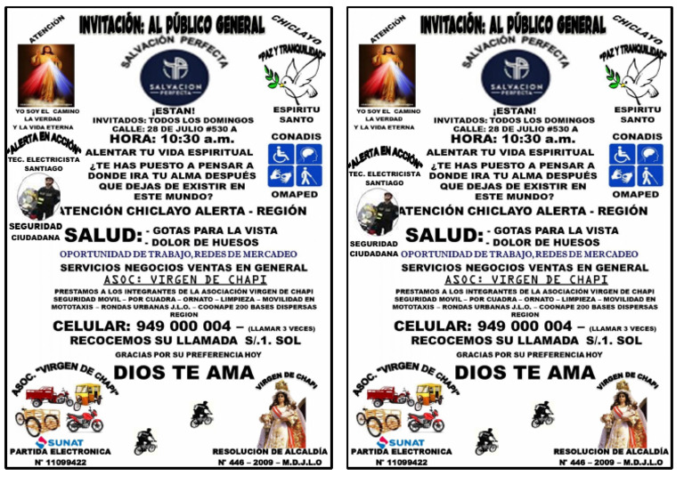 Volantes Alerta 01 | PDF