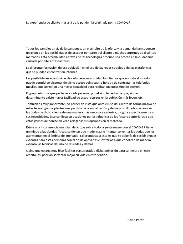 David. Trabajo | PDF