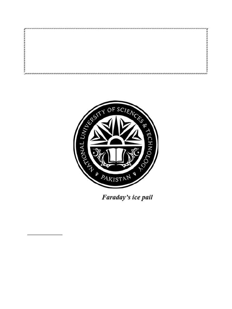 Lab4.faraday's Ice Pail - EMT | PDF | Electromagnetic Induction ...