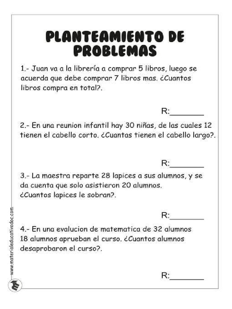 Problemas Mate | PDF