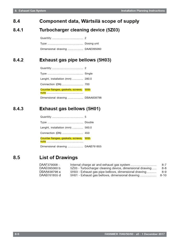 Scope of supply | PDF