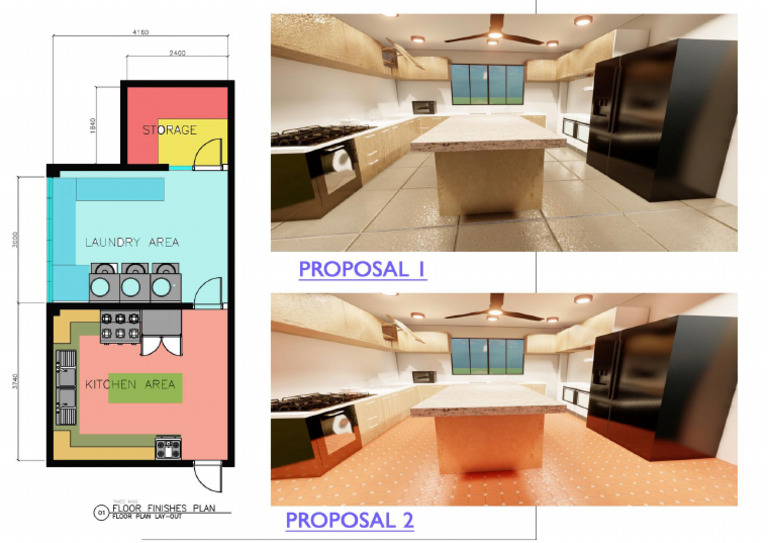 Kitchen Layout PDF | PDF