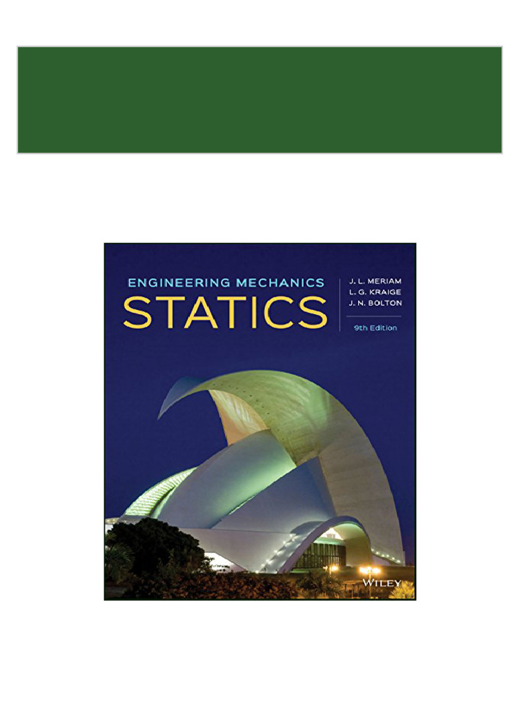 (Ebook PDF) Engineering Mechanics: Statics, 9th Edition Download PDF | PDF | Euclidean Vector ...