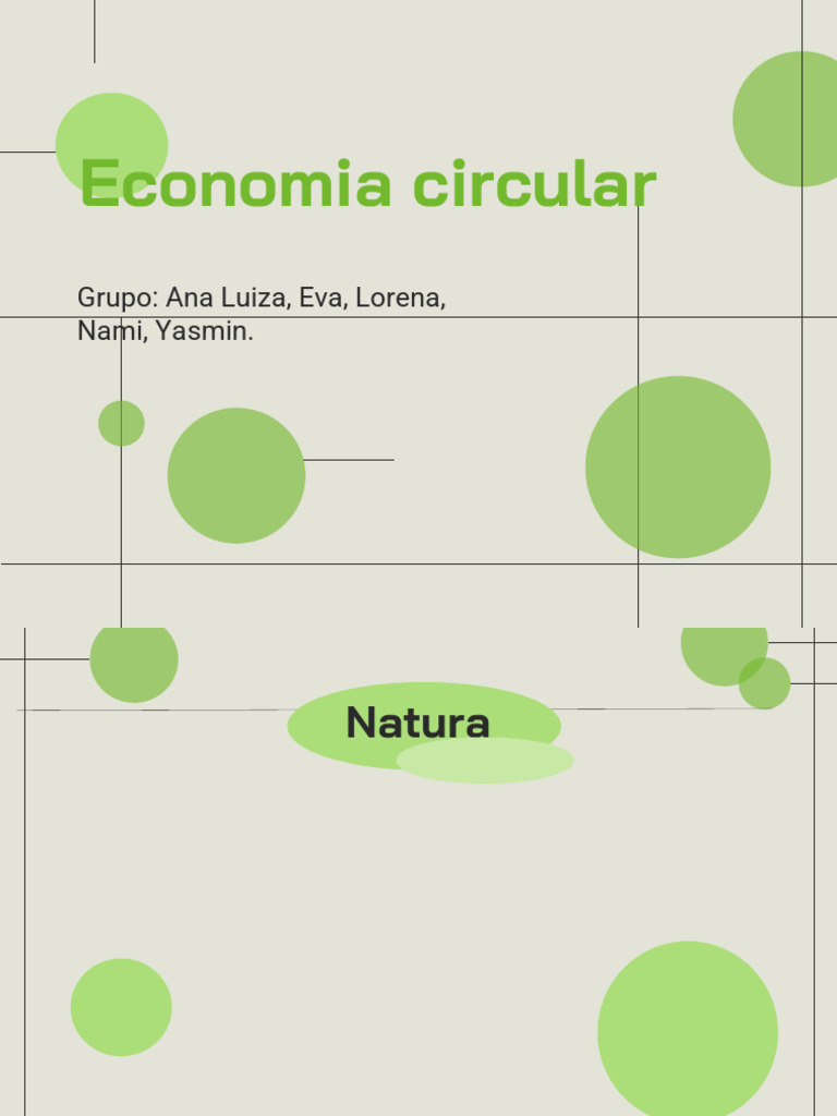 Circular Economy Research Poster by Slidesgo | PDF