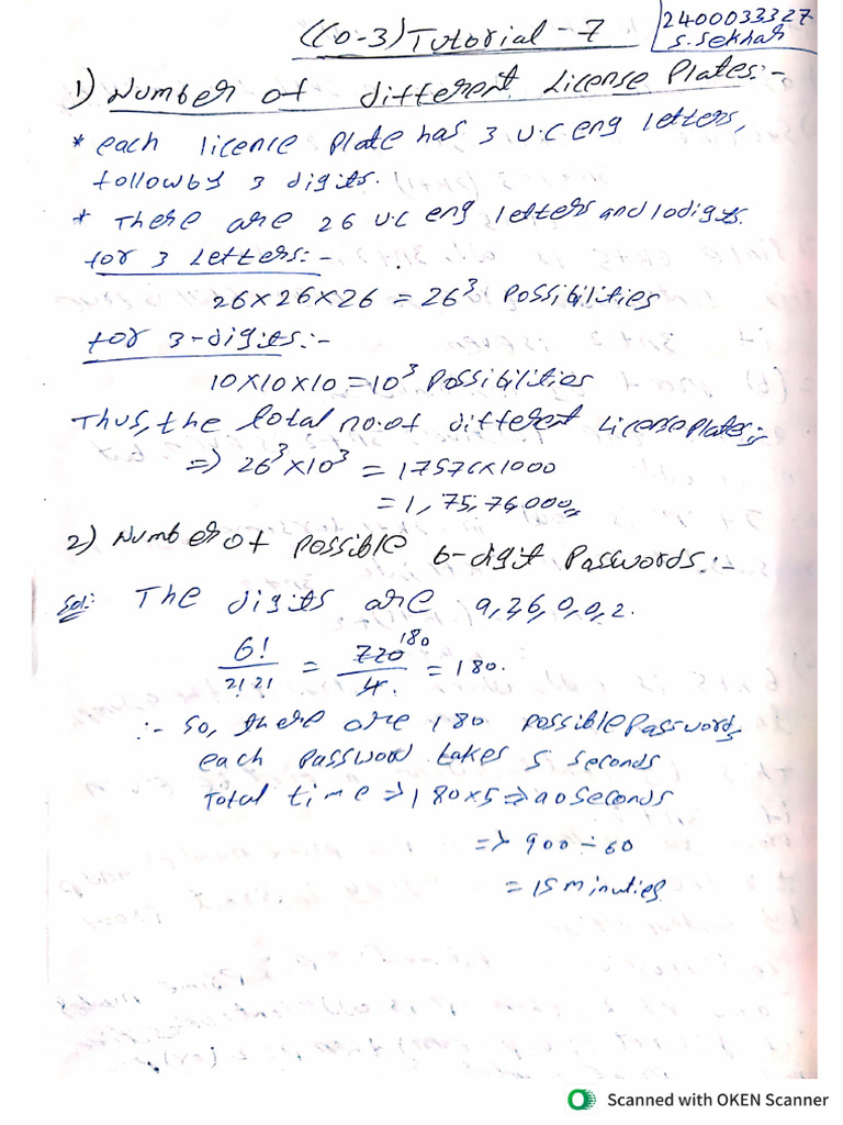 DM Tutorials 7,8,9. | PDF