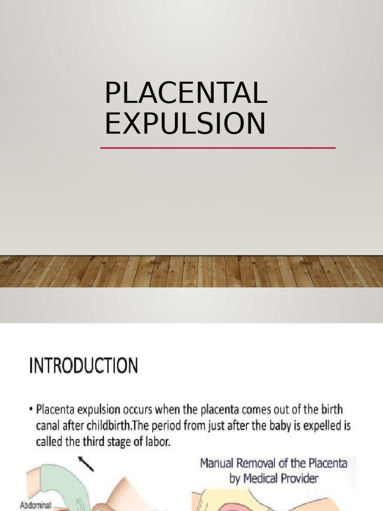 Placental Expulsion | PDF