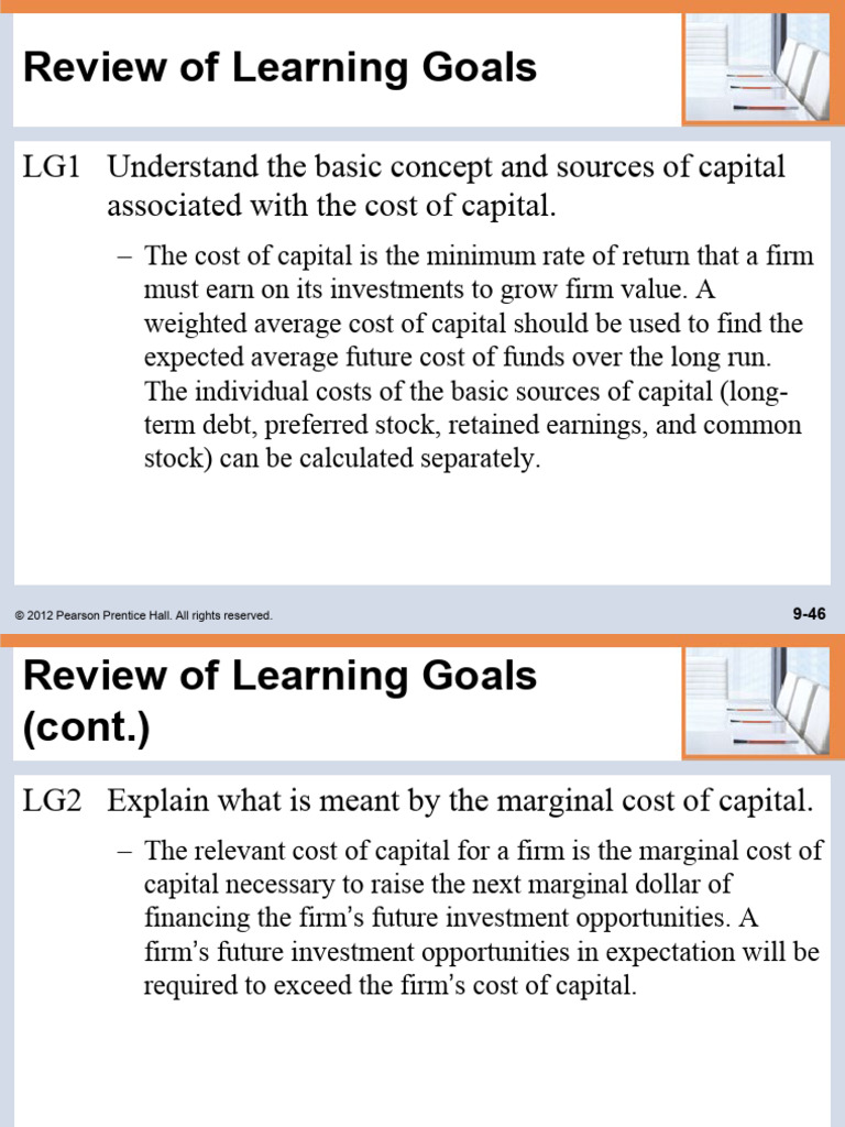 Pages From 1588251056-Gitman-Pmf13-Ppt09-8 | PDF | Cost Of Capital | Stocks
