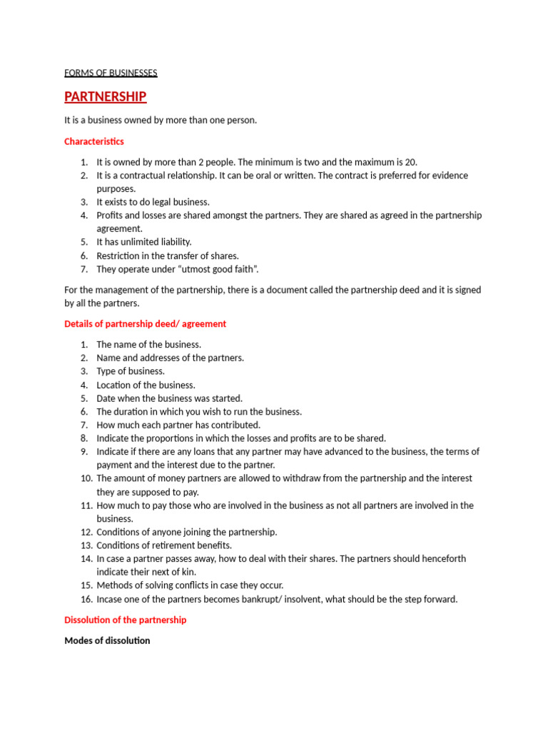 Types of Business Structures Explained | PDF | Partnership | Private Sector