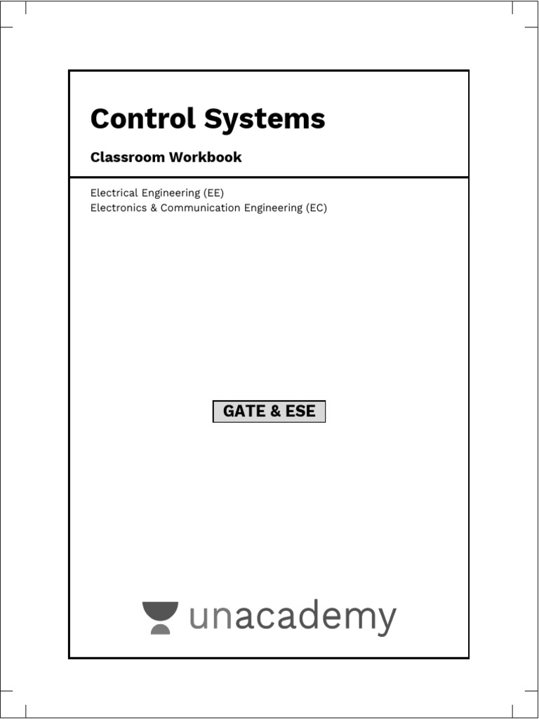 Control Systen UA Booklet-2023 | PDF | Control Theory | Feedback
