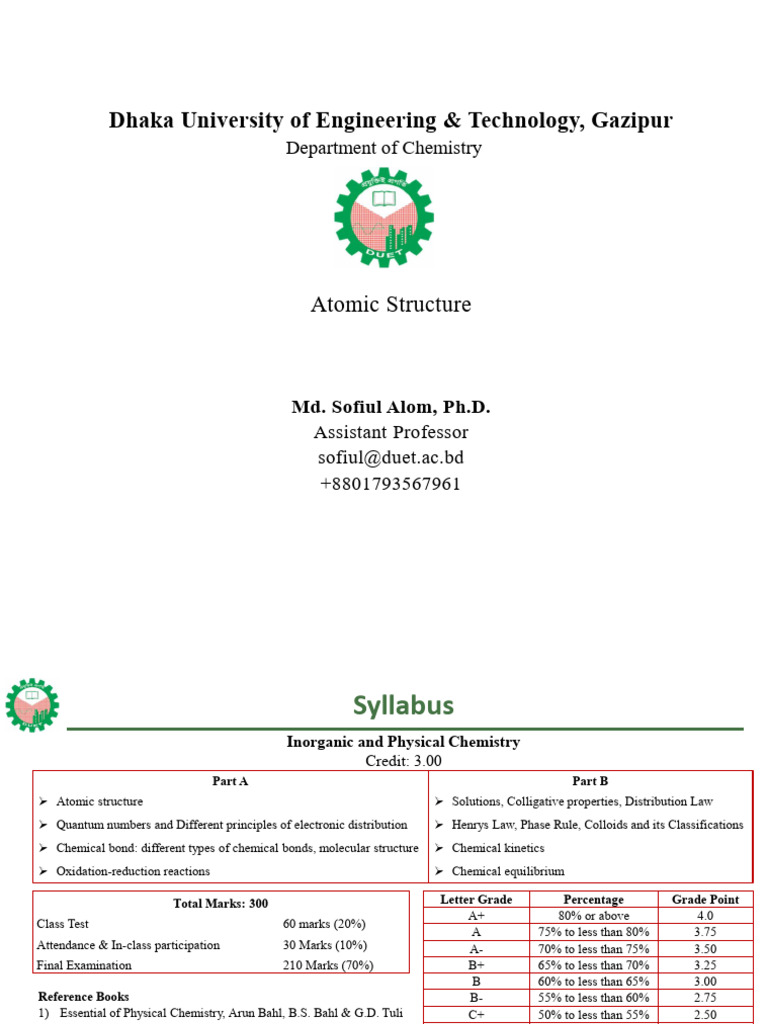 Atomic structure-1 | PDF | Atoms | Isotope