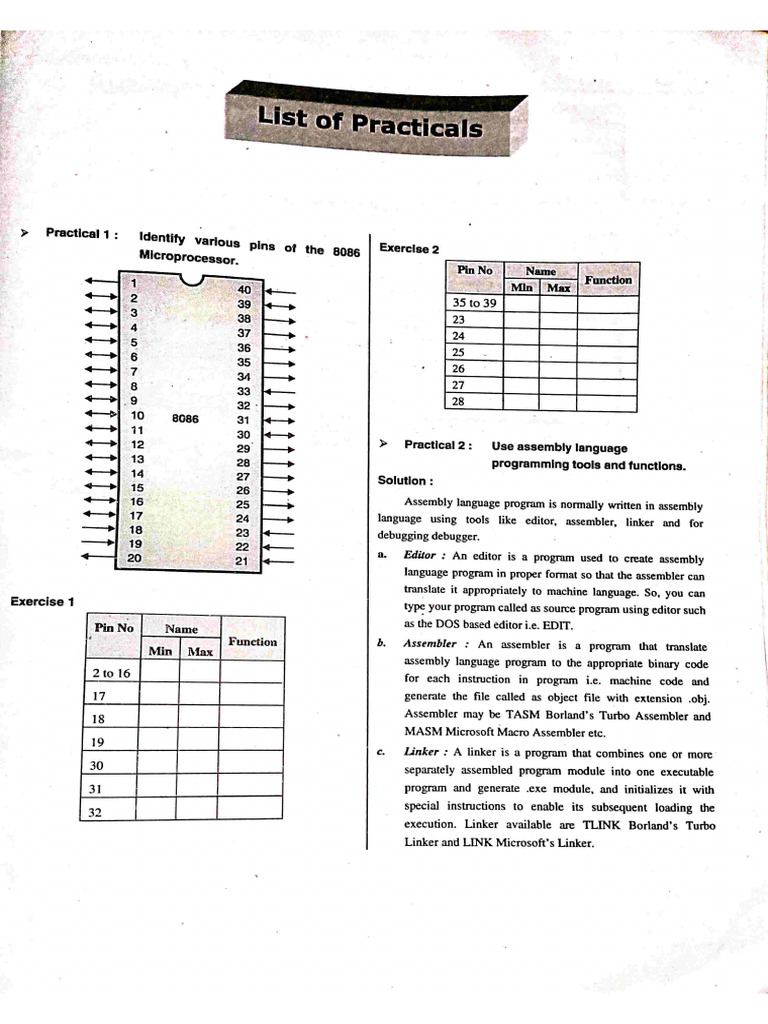 Imp Microprocessor Code | PDF