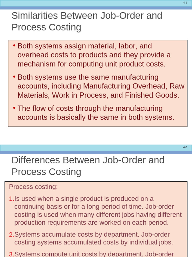 ACT202 FI Chapter 04 Process Costing | PDF | Business | Supply Chain Management