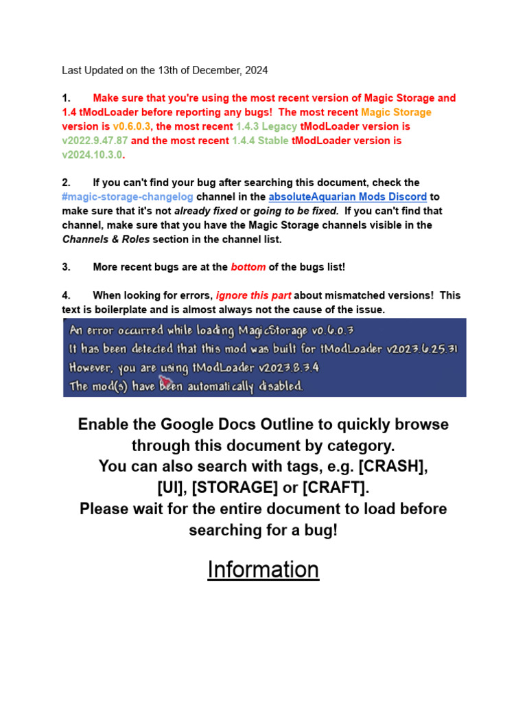 Magic Storage Bugs_FAQ | PDF | Computer File | Directory (Computing)