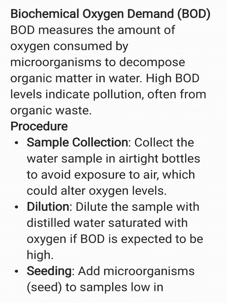 Bod and Sustainable Development | PDF