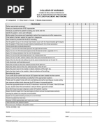 ECG Check List | PDF
