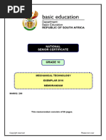 2026 Mechanical EGD PAT - Grade 10 | PDF | Drawing | Engineering