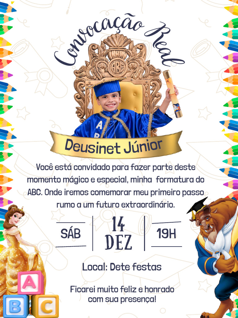 Convite Formatura ABC .PDF | PDF