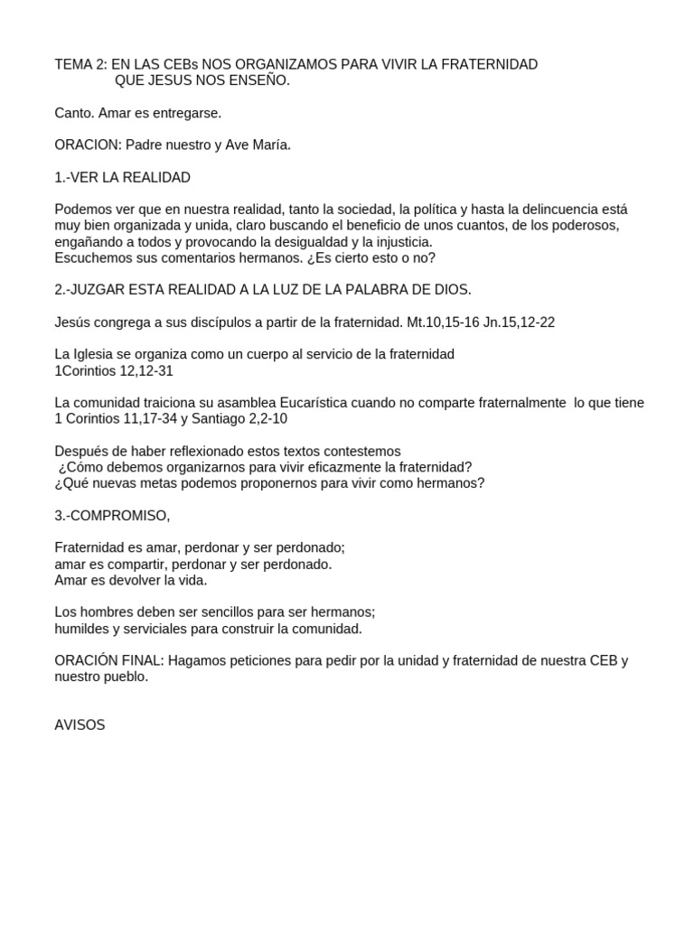 TEMA 2 CEBs | PDF