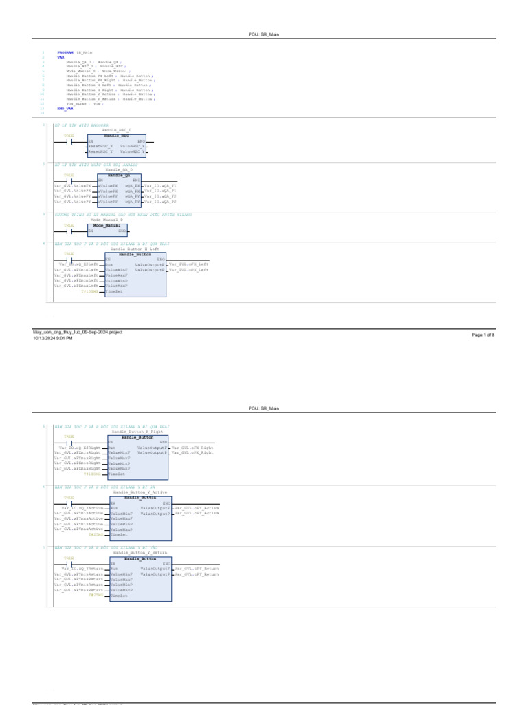 PLC May Uon Ong Thuy Luc | PDF