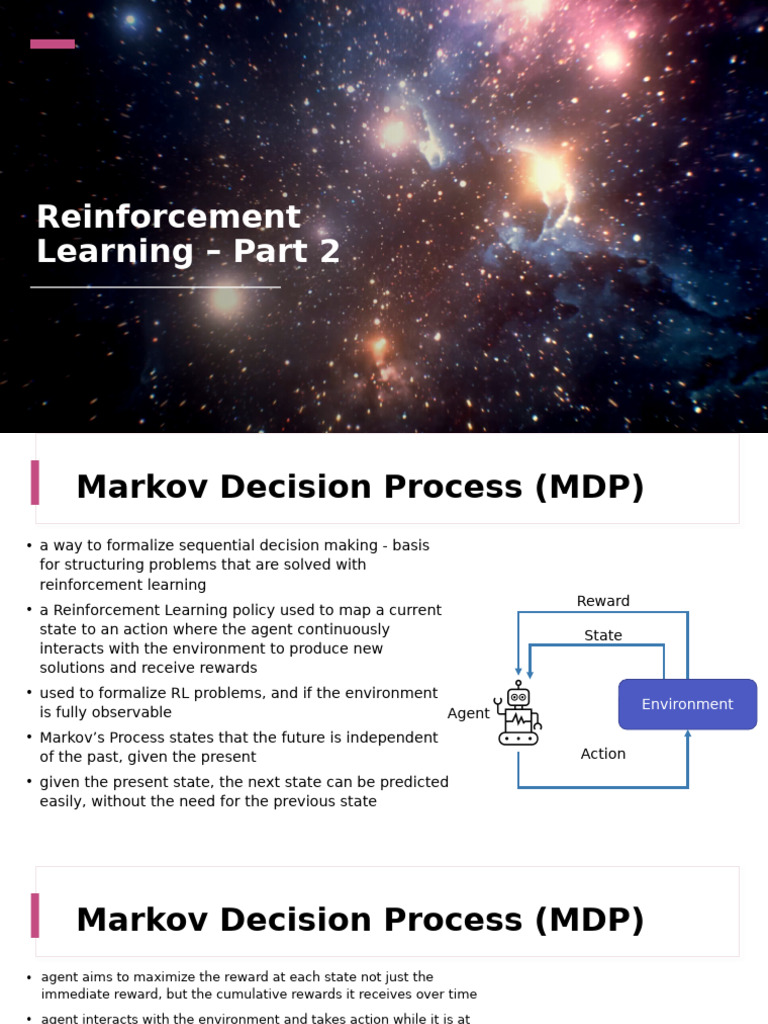 L12 Reinforcement Learning 2 | PDF | Applied Mathematics | Algorithms
