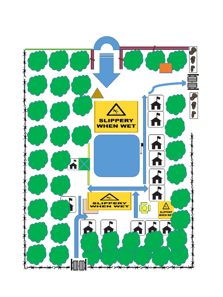 Supiil Elementary School Hazard Map | PDF