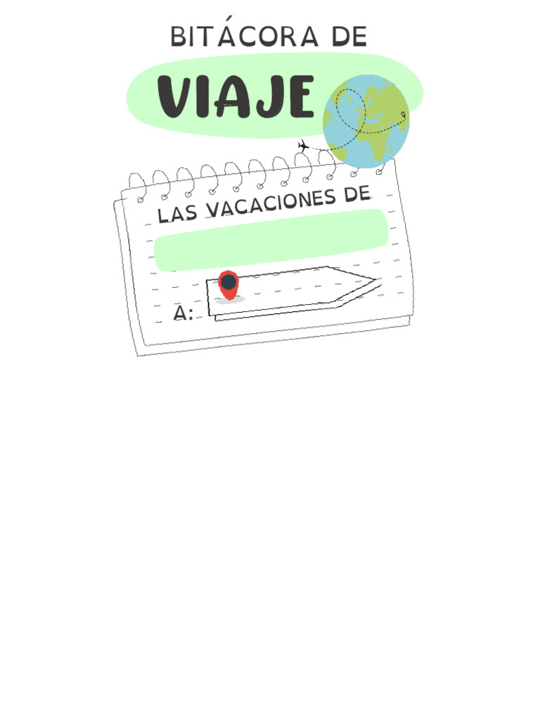 Bitacora de Viaje | PDF