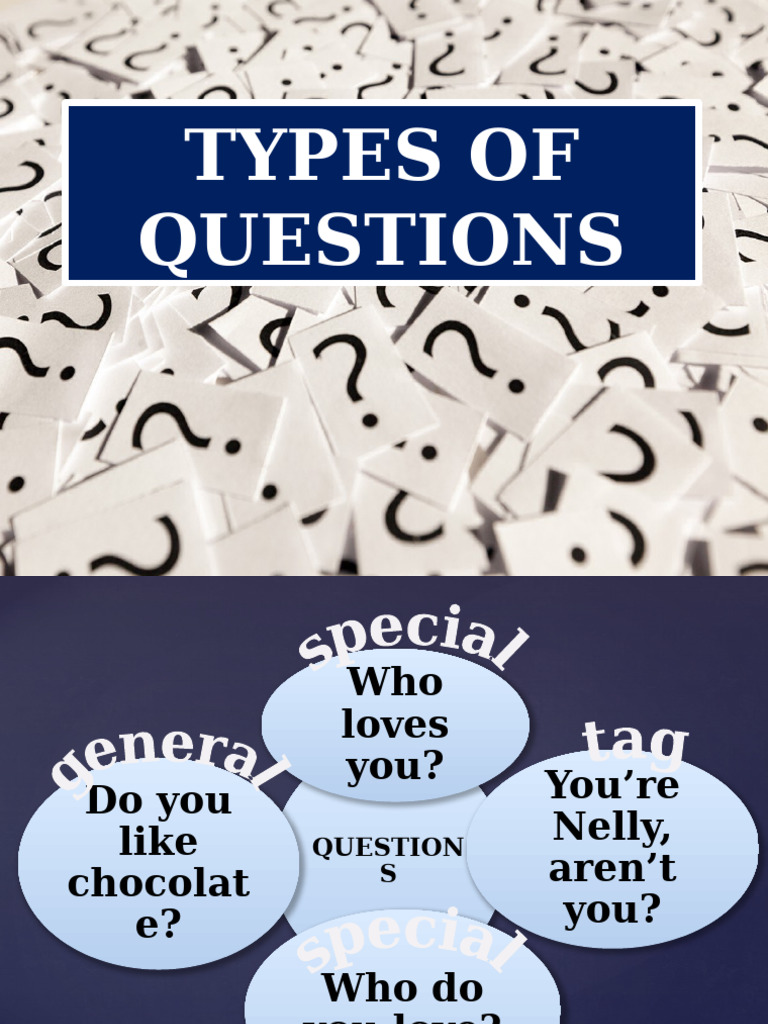 Types of Questions Explained | PDF