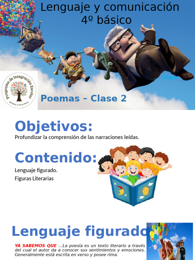 Lenguaje Figurado - Figuras Literarias 4° | PDF