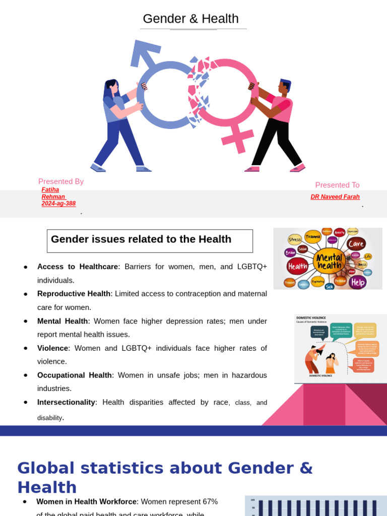 Health and Gender | PDF | Woman | Maternal Death