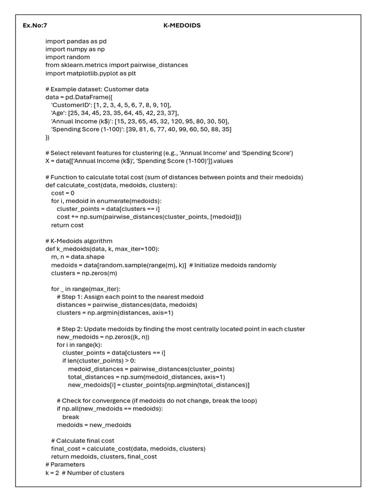 DATA MINING EX1 | PDF | Data Analysis | Information Science