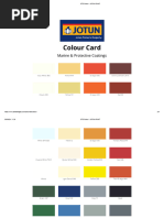 International Paint Colour Chart | PDF