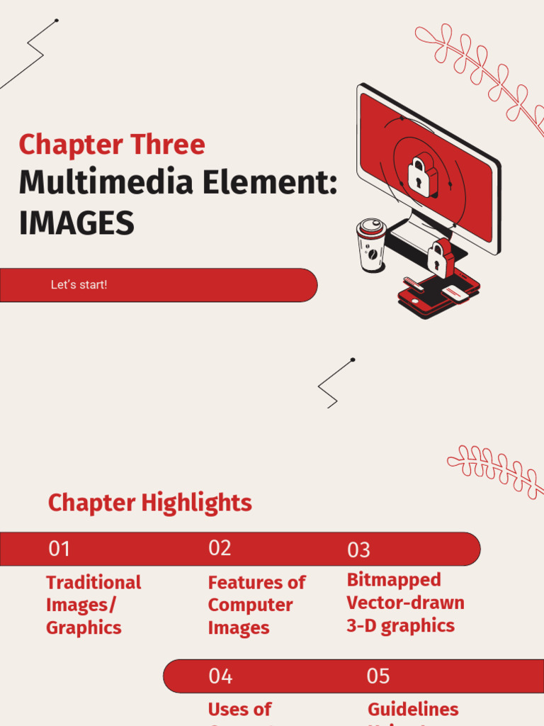 Chapter 3 - Multimedia Element Images | PDF | Image Resolution | Rendering (Computer Graphics)