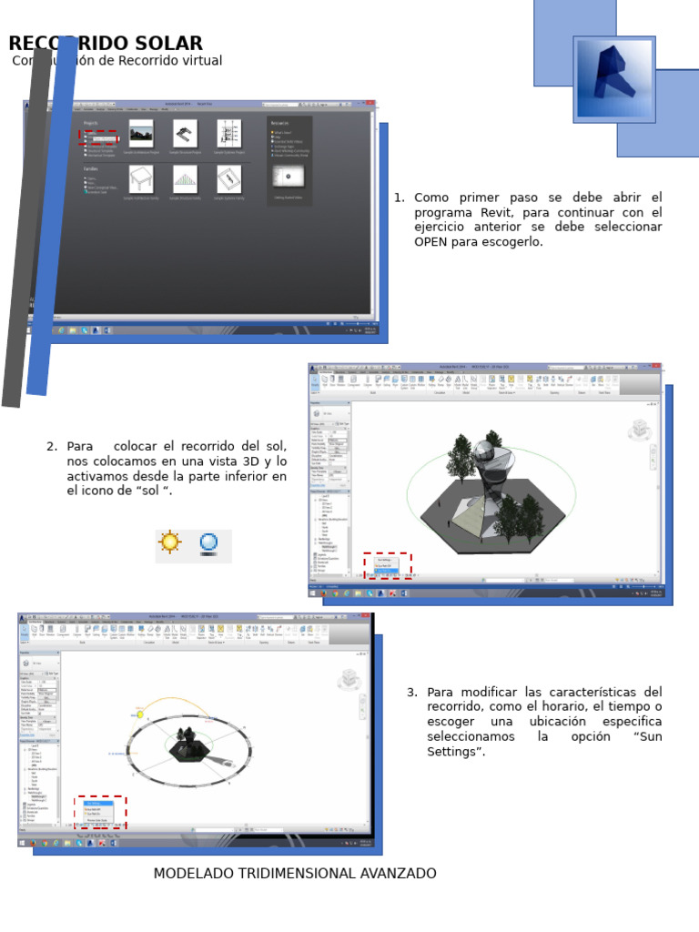 Tutorial Recorrido Solar | PDF