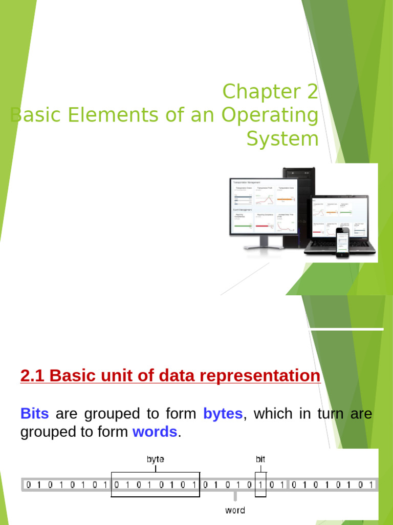 Chapter 2 Basic Elements of An Operating System (Updated) | PDF | Central Processing Unit ...