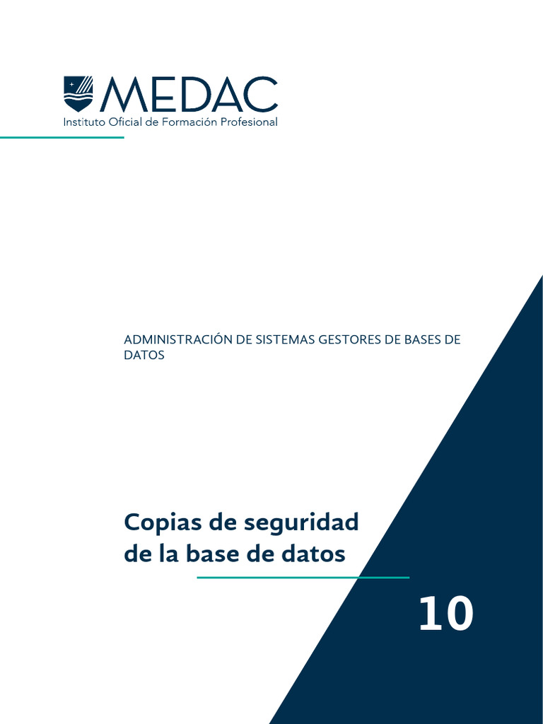BBDD 10 | PDF | Apoyo | Servidor SQL de Microsoft