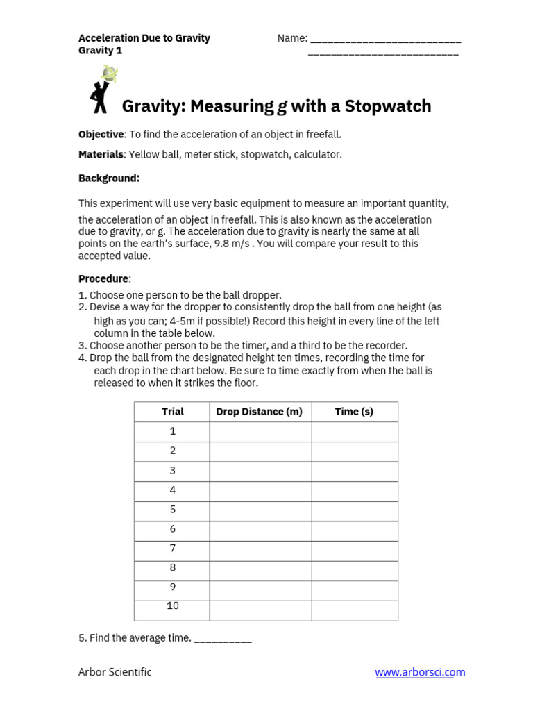 Gravitylab PDF | PDF | Fenomeno fisico | Espacio