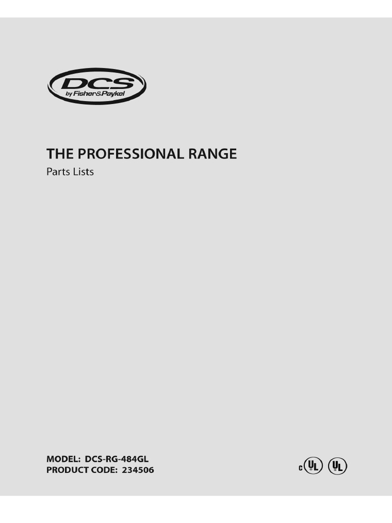 DCS Range - Operation Manual | PDF | Barbecue Grill | Grilling