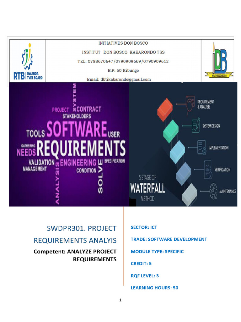 Analyze Project Requirements | PDF | Communication | Agile Software ...
