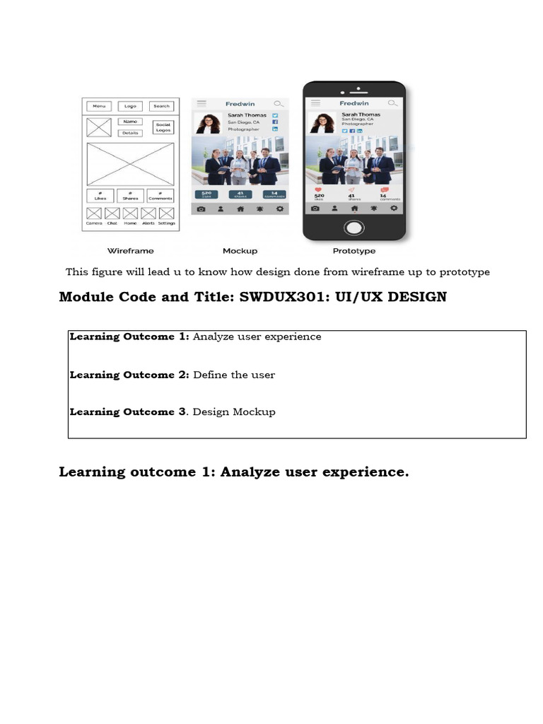 UX DESIGN NOTES | PDF | Graphical User Interfaces | Usability