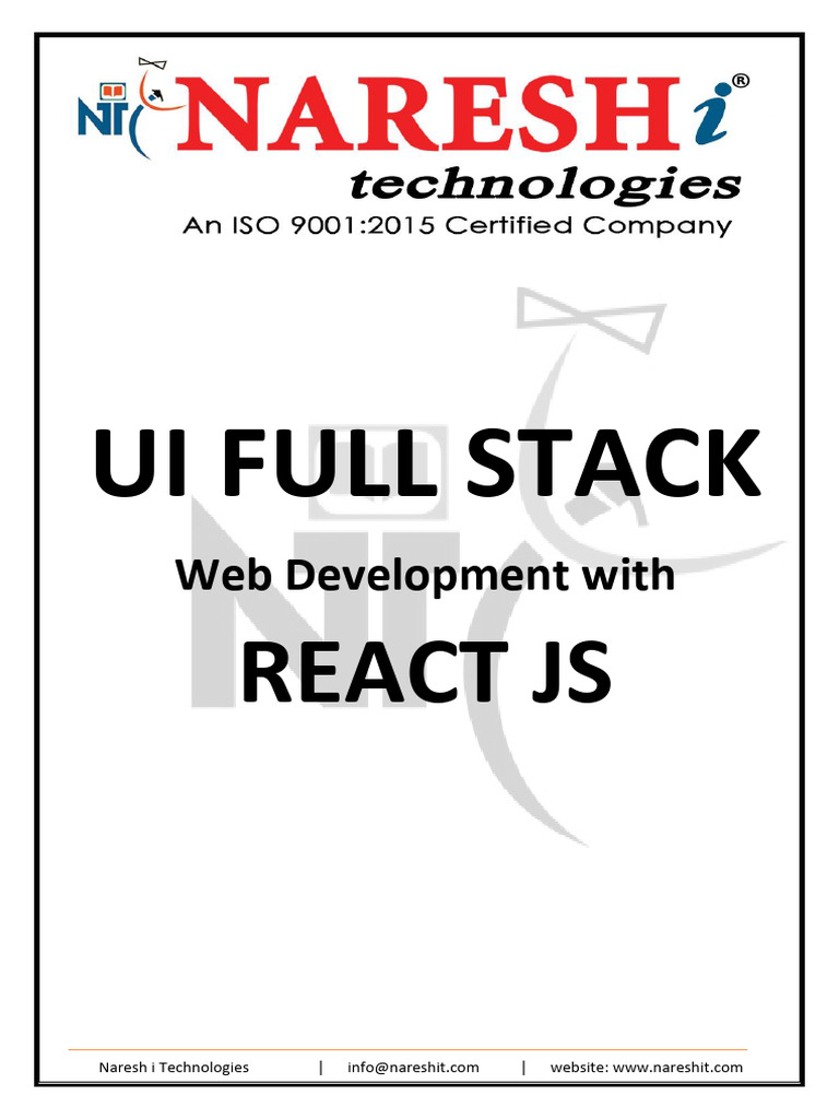 UI Full Stack_React JS | PDF | Html Element | Sql UI Full Stack_React JS | PDF | Html Element | Sql