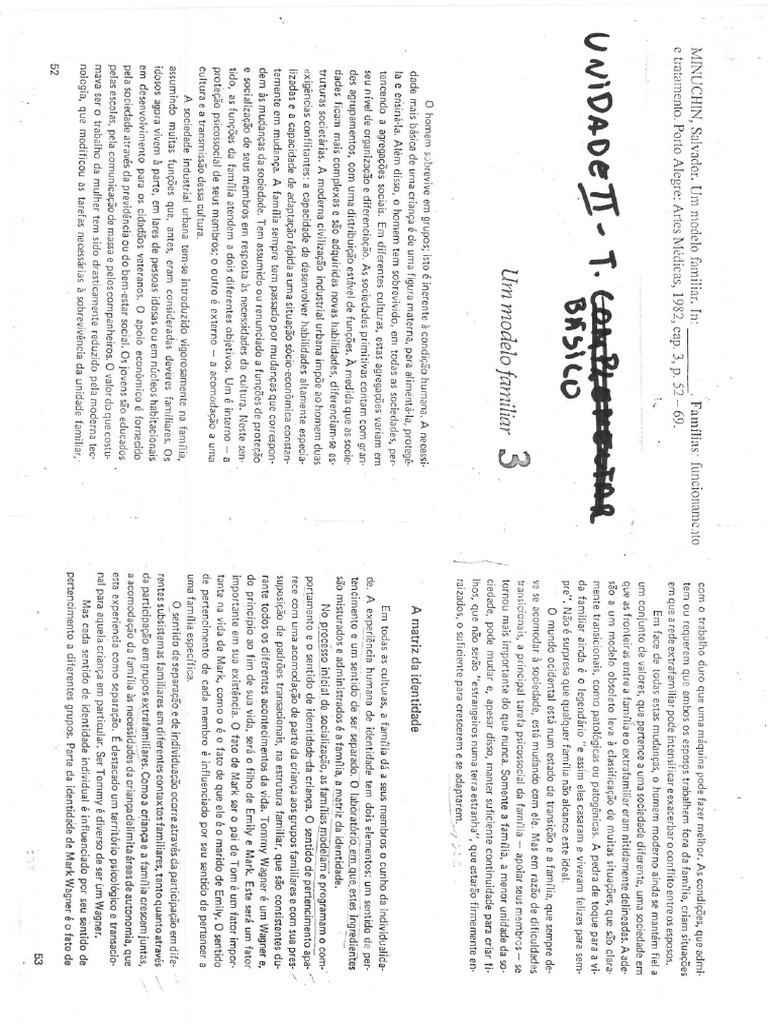 Texto Minuchin ED | PDF