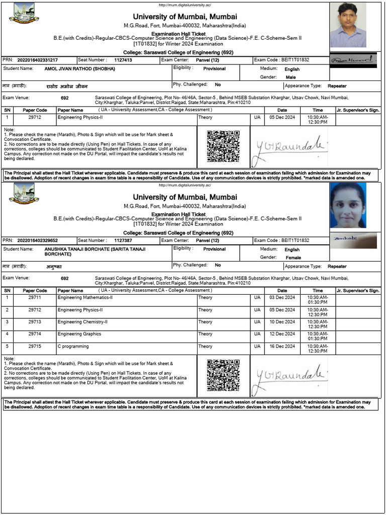 DS Sem Ii KT | PDF | Mumbai | Science