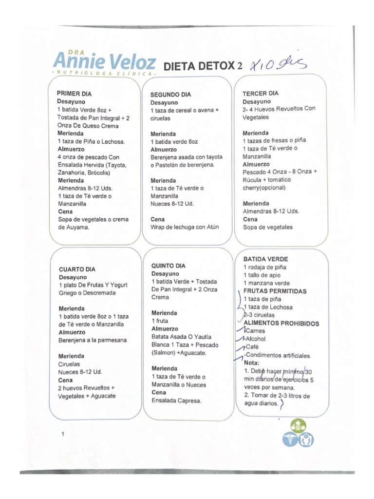 Dieta Diaria | PDF