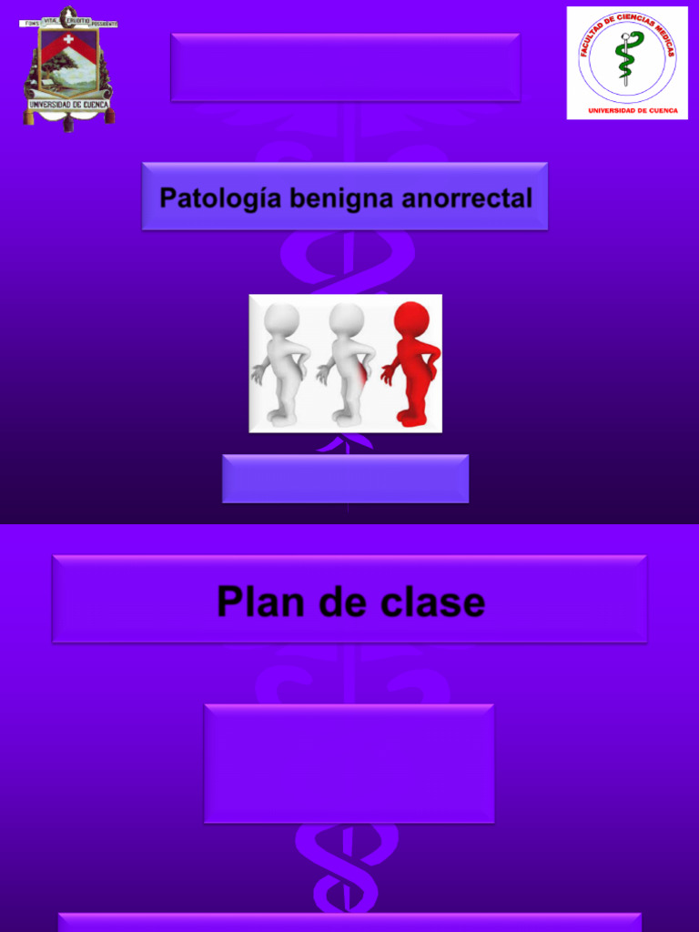 Patologías Anorrectales: Diagnóstico y Tratamiento | PDF | Hemorroides ...